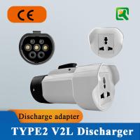 China 3.5kw Type2 V2L Portable EV Adapter Discharger for Vehicle to Load EV Discharge Gun Charging Solution for sale
