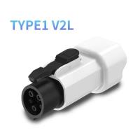 China PC Copper EV Discharge Type 1 J1772 Female for Type1 Standard Vehicle EV v2l Cable IP55 for sale