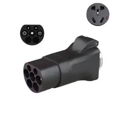 China GBT Car Power Source Energy Discharger Plug for BYD Conversion Socket Electric Vehicle Discharge Equipment for sale