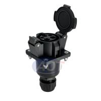China 220V-250V 32A/50A SAE J1772 Connector Type 1 EV Socket for Charging Station EV Vehicle for sale