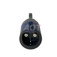 China Portable EV Plug J1772 EV Vehicle Charging Plug Adapter 80Amp Tesla To J1772 Adapter for sale