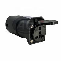 China AOTAI V2L Adapter Schuko UK Israel Socket Type2 Vehicle EU EV Discharging Outlet SAE J1772 Inlet EV Charging for sale