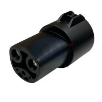 China Tesla Model 3/S/X/Y SAE J1772 80A 250V AC Type 1 J1772 to Tesla Ev Charging Adapter for sale