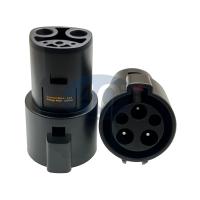 China Tesla Model 3/S/X/Y SAE J1772 80A 250V AC Type 1 J1772 to Tesla Ev Charging Adapter for sale