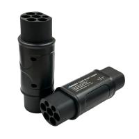 China Type2 To GBT EV Charger Adaptor IEC 62196 Converter Adapter 16A 32A For EVSE Charging for sale