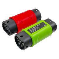 China PVC 240 Volts AC EV Adaptor GBT To Type 2 Discharge For Standard Vehicles Charging for sale