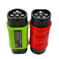 China PVC 240 Volts AC EV Adaptor GBT To Type 2 Discharge For Standard Vehicles Charging for sale