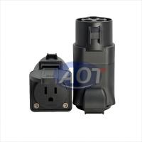 China 2019- EV Charger V2L Discharge Adapter Type 1 to US USA Socket Year 2019- for Power Outlet 110V-240V for sale