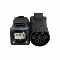 China High Temperature Resistant PC AOTAI Type 2 Female to Schuko Adapter EV Connector Adapter for BYD Xiao Peng Car for sale
