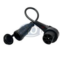 China EV Charger V2L Cable adapter Type 2 Male 16A 1 Phase 1 EU Socket Plug with 50cm Charger Cable Degree of protection IP44 for sale