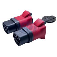 China Applicable Models All car which have OBD socket Black EV Type2 Discharger Adaptor with European Standard 7KW EV Charger for sale
