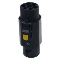 China GBT Male Adapter for Electric Vehicle Charger Type 1 Sae J1772 Compact and Lightweight Convertor for sale