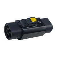 China Efficiency ≥98 GBT Charging Socket 32A Type 2 IEC62196 Charger Adaptor for Chinese Electric Cars for sale
