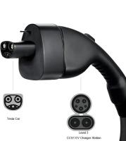 China CCS1 to Tesla EV Charger Adapter 250A for Energy Tesla IP Degree Charging Station IP 55 Efficiency ≥98 for sale