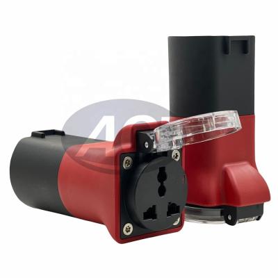 China BLACK AOTAI V2L Adapter EV Adapter connector Type 2 Female to AC adapter for XPENG G9 BYD NIO car flexibility for sale