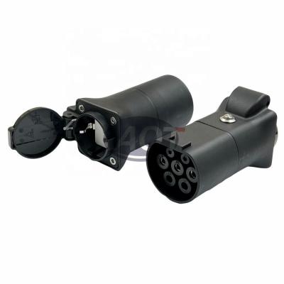 China AOTAI EV Charger Adaptor 16A V2L Vehicle to Load Discharge for Kia EV6 HYUNDAI IONIQ 5 IONIQ 6 BLACK Voltage 110-250V for sale
