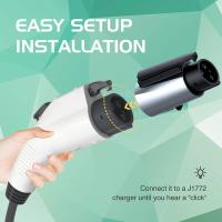 China Tesla to SAE J1772 Type 1 EV Charging Adapter for NACS Tesla Efficiency ≥98 and IP Degree Charging Station IP 65 for sale