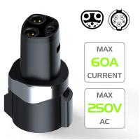 China Tesla EV Charger Adapter J1772 to Tesla Charging Adapter with Carton Outer Packaging for sale