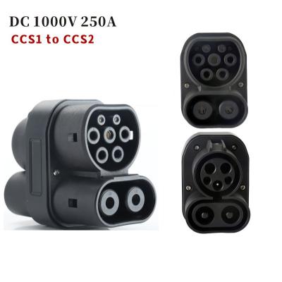 China E-Mingze Factory Wholesale Fast Charging Portable Charging Stations DC Charging Adapters from CCS1 to CCS2 EV Connector for EV for sale