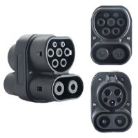 China E-Mingze Factory Wholesale Fast Charging Portable Charging Stations DC Charging Adapters from CCS1 to CCS2 EV Connector for EV for sale