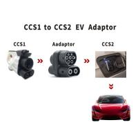 China E-Mingze Factory Wholesale Fast Charging Portable Charging Stations DC Charging Adapters from CCS1 to CCS2 EV Connector for EV for sale