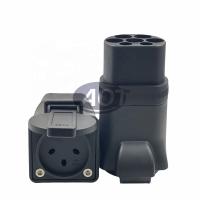 China User-Friendly AOTAI EV Charger Type 2 to Israel Type H Socket EV Plug Convertor Connector adapter Meets AS/NZS 33112 for sale
