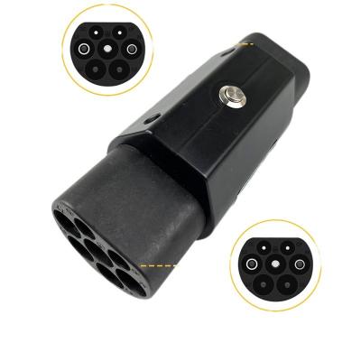 China Current 32A /Three-phase 32A Portable Electric Vehicle Charging Pile Adapter for Energy Vehicles GBT Adapter by E-Mingze for sale