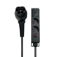 China 16 Amps AOTAI Type2 to Schuko Electrical Car Type 2 Charging Cable and Performance for Euro Socket 220V Outlet for sale