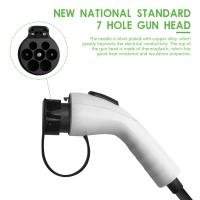 China e-mingze High Efficiency Electric Vehicle Discharge cable Outdoor 16A 3.5KW GBT Portable EV Socket wireless charging device for sale