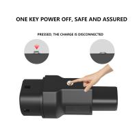 China Energy Vehicles Portable Charging Station E-Mingze 's GB/T to Tesla Adapter with Overvoltage and Temperature Protection for sale