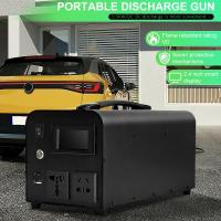 China Outdoor Camping Extended Power Cord Socket GBT 5.5kw EV Discharge Gun with Cable Plug for sale