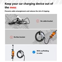 China E-mingze New GB/T Socket Cable Holder EV Charger Plug Holder for Electric Vehicles for sale