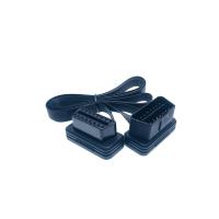 China Extension Cord 12V 9PIN Flat Wire OBD2 OBDII Male to Female Cable for GPS Tracking Applicable Models All car which have OBD socket for sale