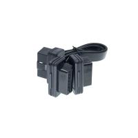 China Universal OBD-II 16pin Male To Dual Female Cord Cable OBD2 Extension Y OBD Splitter Cable For Vehicle Accepts Samples Order for sale