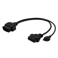 China PVC Cable Material Car Wire Harness 16PIN OBD2 to Molex Connector Male to Female Y Cable for Hidden GPS Installs 1977-1982 Year for sale