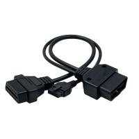 China PVC Cable Material Car Wire Harness 16PIN OBD2 to Molex Connector Male to Female Y Cable for Hidden GPS Installs 1977-1982 Year for sale