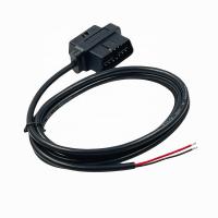 China Convenient AOTAI 12V 24V J1962 OBD ii OBD2 16pin Male/Female Pass Through to Open Ends OBD Pigtail Cable for Code Reader for sale