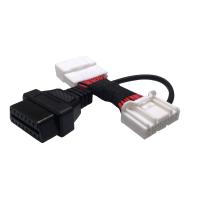 China OBD Diagnostic Tool Offer Drawing 16PIN OBD2 Female to 26PIN Tesla OBD Adapter Cable for Tesla Model 3 Y 2019-2021 Build for sale