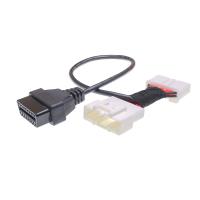 China OBD Diagnostic Tool Offer Drawing 16PIN OBD2 Female to 26PIN Tesla OBD Adapter Cable for Tesla Model 3 Y 2019-2021 Build for sale