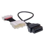 China OBD Diagnostic Tool Offer Drawing 16PIN OBD2 Female to 26PIN Tesla OBD Adapter Cable for Tesla Model 3 Y 2019-2021 Build for sale