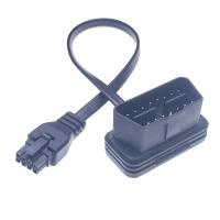 China 1m Length Black AOTAI OBD-II OBD Extension Cable OEM and Customized Cable for sale