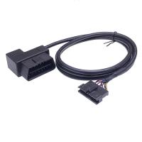 China 1m Length Black AOTAI OBD-II OBD Extension Cable OEM and Customized Cable for sale