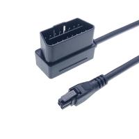 China 1m Length Black AOTAI OBD-II OBD Extension Cable OEM and Customized Cable for sale