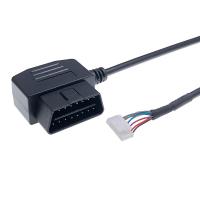China 1m Length Black AOTAI OBD-II OBD Extension Cable OEM and Customized Cable for sale