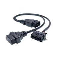 China Offer Drawing Universal OBD II OBD2 Splitter Extension Y Cable Adapter J1962 for GPS Tracking Devices Diagnostic for sale