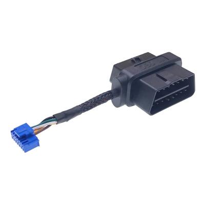 China English language support AOTAI OBD-II obd2 male female adapter cable OBD extension cable for precise SRS Airbag scanning for sale