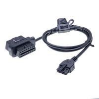 China English language support AOTAI OBD-II obd2 male female adapter cable OBD extension cable for precise SRS Airbag scanning for sale
