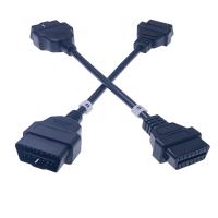 China 16 Core OBD2 Cable Adapter for Automotive OBD2 Extension Connection Universal Car Fitment 1.5M for sale