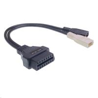 China VOLVO Car Fitment AOTAI OBD2 Diagnostic Cable for AUDI 2P 2P to OBD2 16Pin Female Connector VAG Series Samples Order for sale