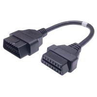 China Universal Car Fitment AOTAI 12V 24V 16Pin OBD2 Male to Female Extension J1962 Diagnostic Cable for Engine Analyzer for sale
